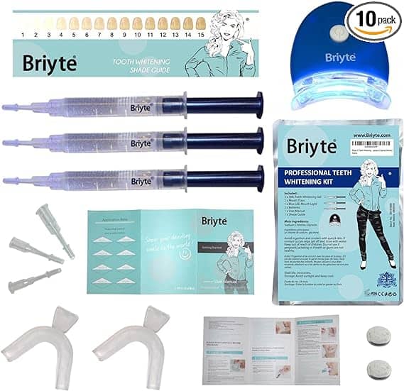 Briyte Teeth Whitening Kits: Review of Standard and EAZKIT