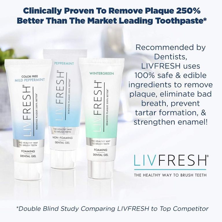 LIVFRESH Toothpaste Reviews: Does the Dental Gel Work? - Dentaly.org